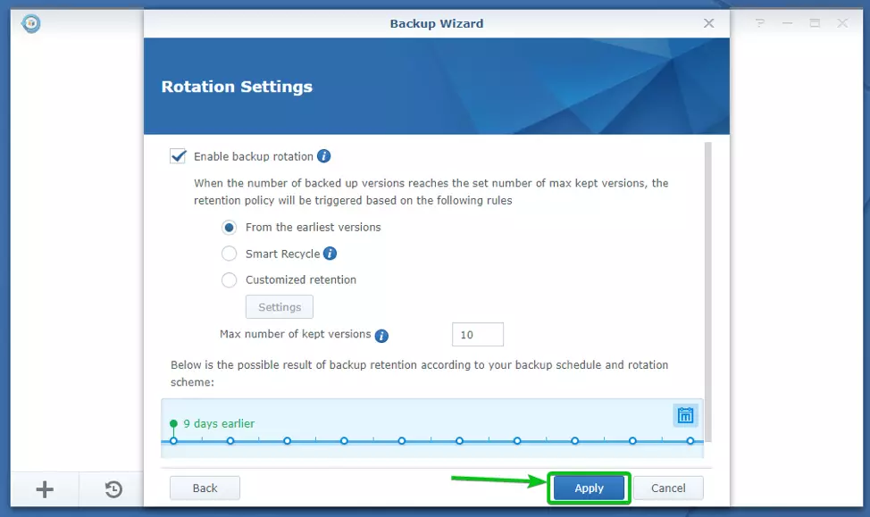 ווי צו נוצן Synology Hyper Backup 7039_58