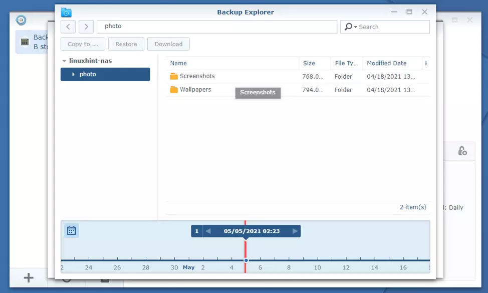 Hoe om Synology Hyper Backup te gebruik 7039_85