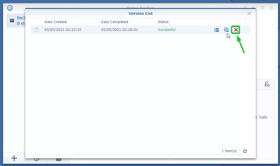 Giunsa Paggamit ang Synology Hyper Backup 7039_86