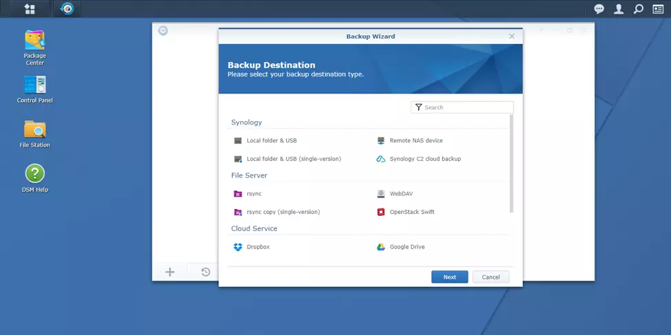 Wéi benotzen ech Synology Hyper Backup 7039_9