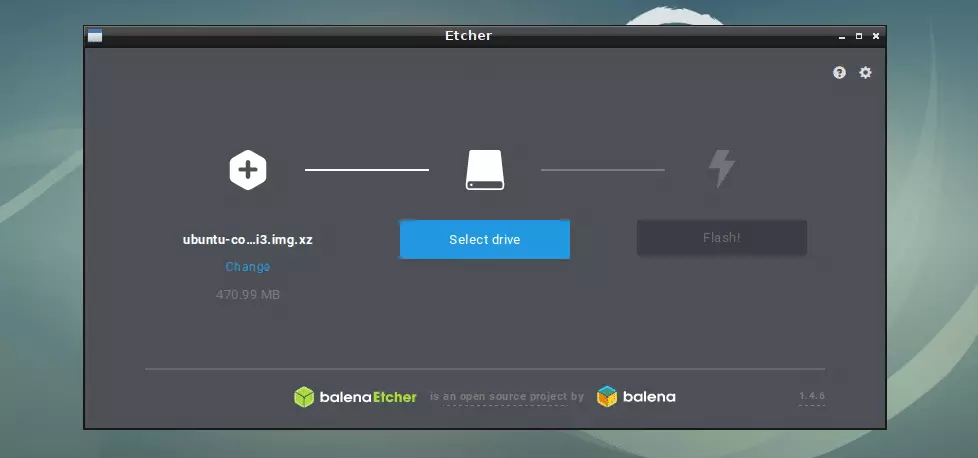 Wụnye Etcher na Linux 7045_19