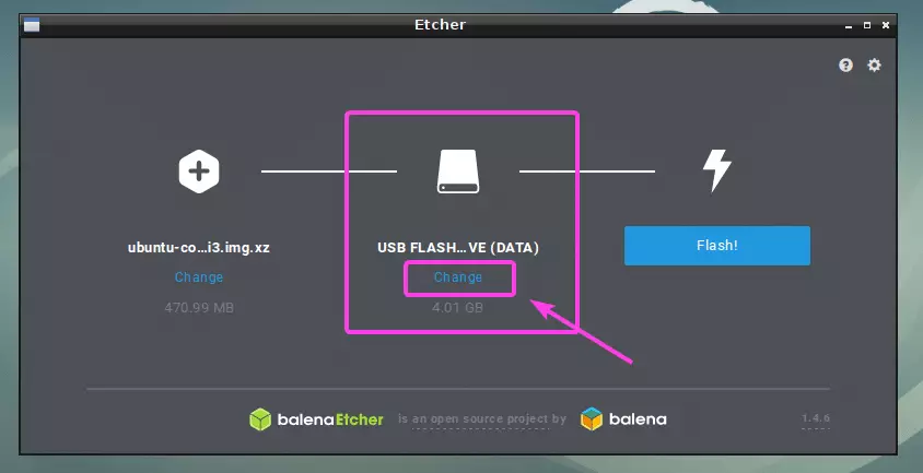 Wụnye Etcher na Linux 7045_20