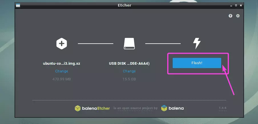 Wụnye Etcher na Linux 7045_25