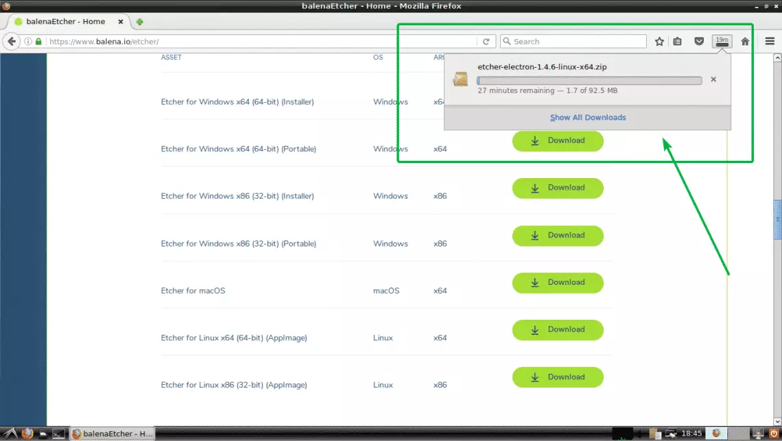 Linux ನಲ್ಲಿ Etcher ಅನ್ನು ಸ್ಥಾಪಿಸಿ 7045_4