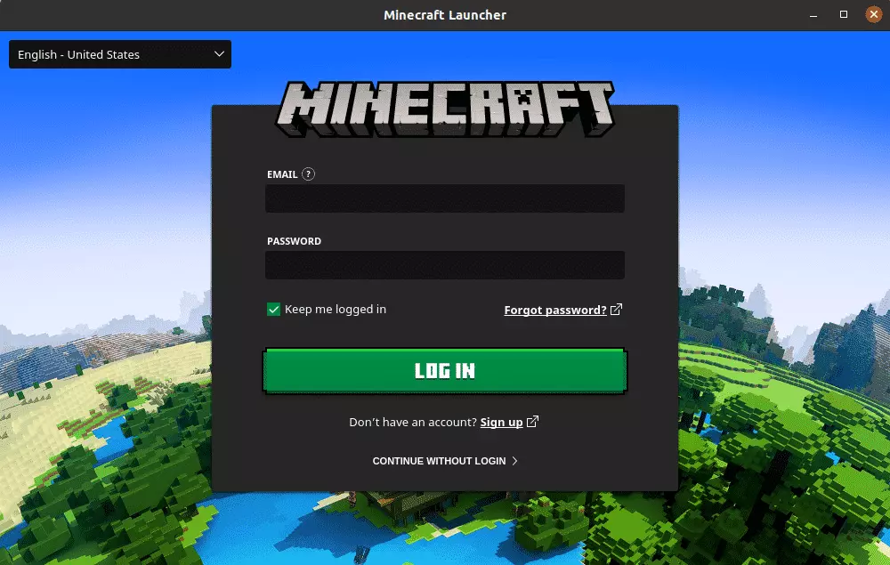 Installige Minecraft Ubuntu 20.04 LTS-i 7049_8