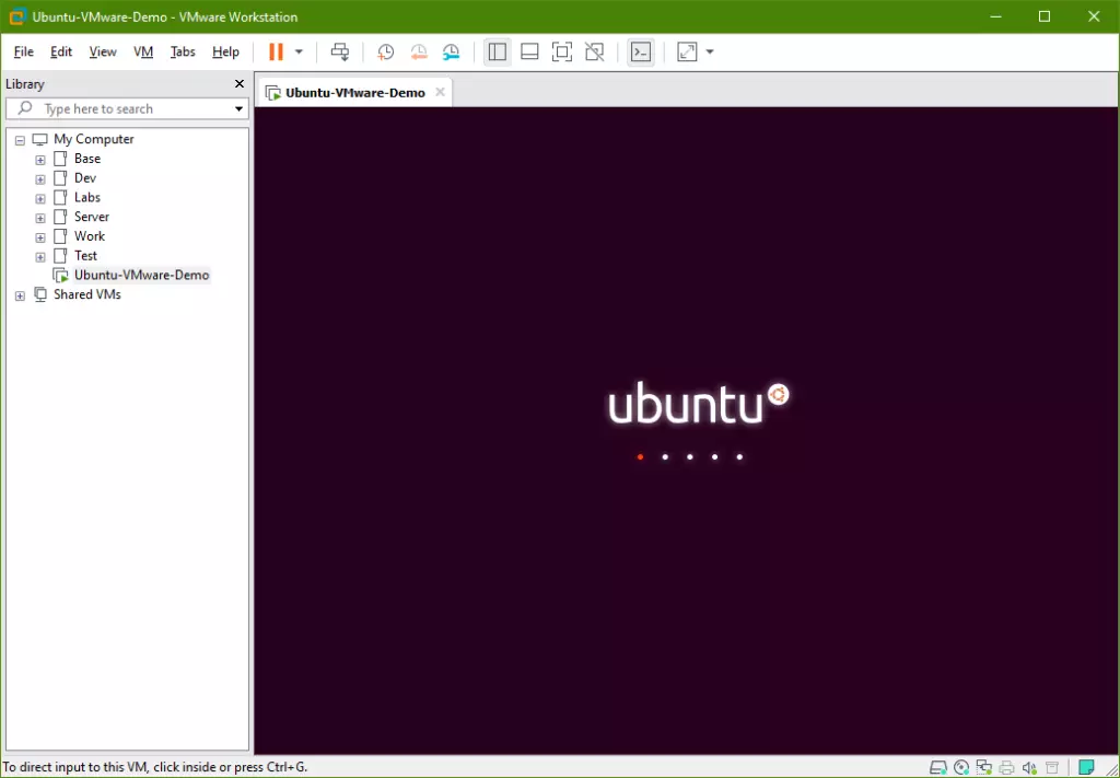 VMware பணிநிலையத்தில் Ubuntu ஐ நிறுவவும் 7051_24
