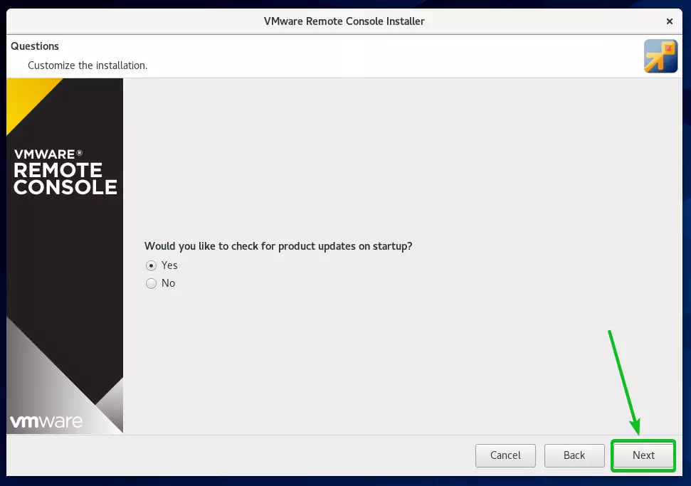 Giunsa ang Pag-install sa VMRC (VMware Remote Console) sa Linux 7052_36