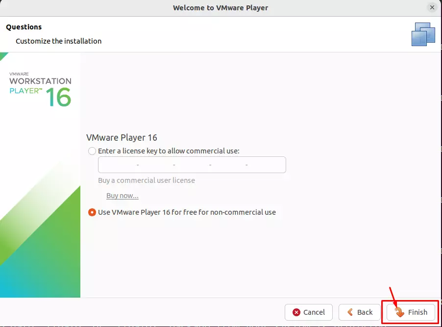 Ubuntu 22.04 मा VMware Workstation Pro 16 कसरी स्थापना गर्ने 7053_11