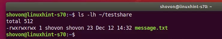 Linux VM ရှိ Command Line မှ VMware မျှဝေမှုများကို ထည့်သွင်းခြင်း။ 7054_31