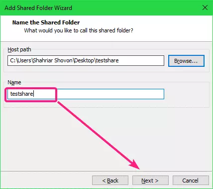 ការដំឡើងការចែករំលែក VMware ពីបន្ទាត់ពាក្យបញ្ជានៅលើ Linux VM 7054_8