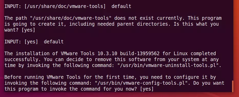 Ubuntu/Debian VMware ਵਰਚੁਅਲ ਮਸ਼ੀਨ 'ਤੇ VMware ਟੂਲਸ ਨੂੰ ਕਿਵੇਂ ਇੰਸਟਾਲ ਕਰਨਾ ਹੈ 7055_31