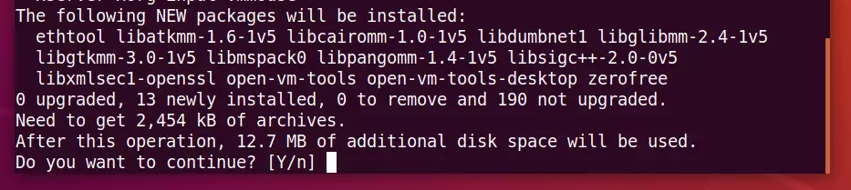 Ubuntu/Debian VMware ورچوئل مشین پر VMware ٹولز کیسے انسٹال کریں 7055_4