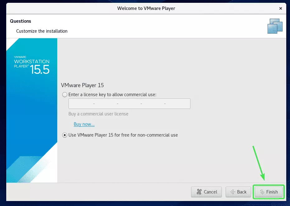 Slik installerer du VMware Player 15 på CentOS 8 7057_32