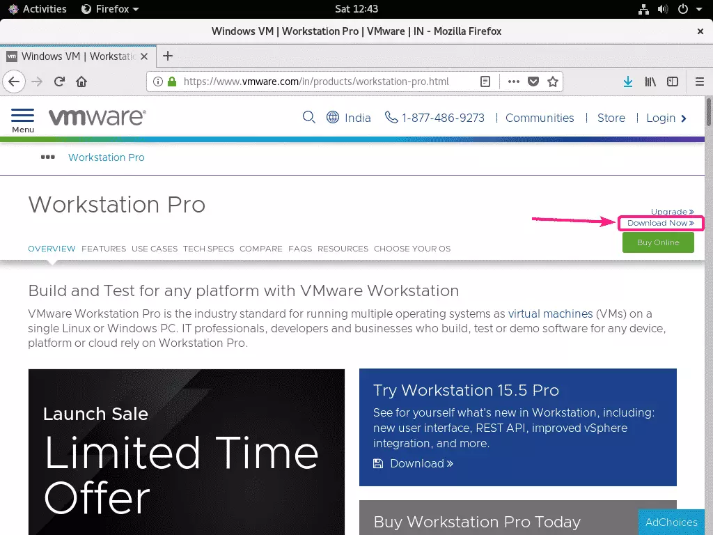 CentOS 8 ରେ VMware ୱର୍କଷ୍ଟେସନ୍ ପ୍ରୋ 15 ସଂସ୍ଥାପନ କରନ୍ତୁ | 7058_8