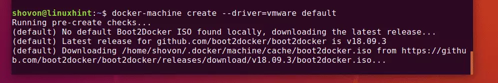 Come configurare la Docker Machine con VMware Workstation 7063_21