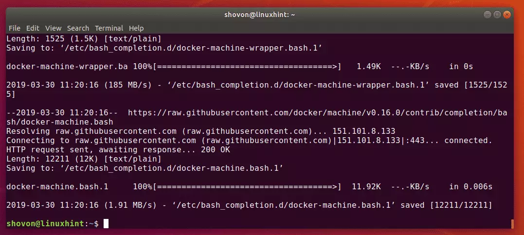 VMware Workstation で Docker マシンをセットアップする方法 7063_7