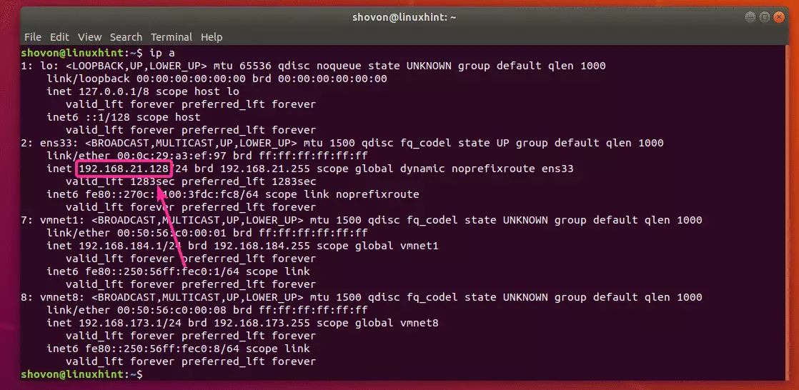 Gweithio gyda VMware Workstation Pro Shared VMs ar Ubuntu 7064_13
