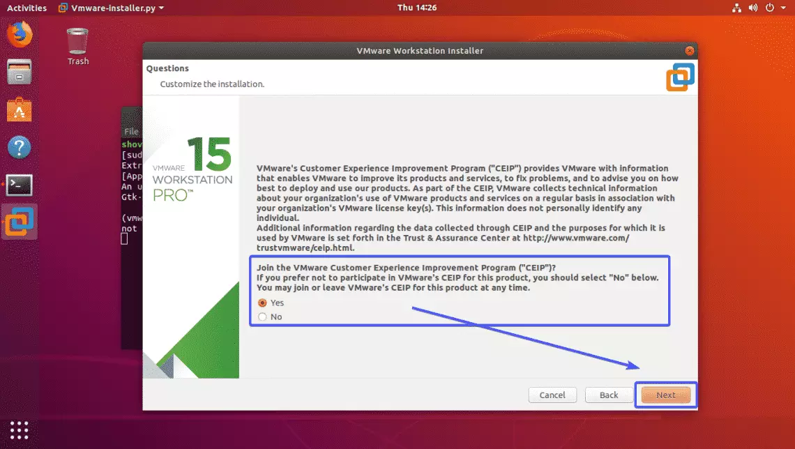 I-install ang VMware Workstation Pro 15 sa Ubuntu 7065_13