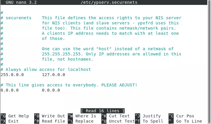 Como instalar e configurar o servidor NIS en Debian 10? 7068_16