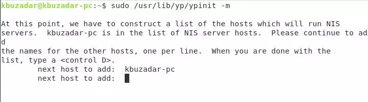 Kuidas installida ja konfigureerida NIS-serverit Debian 10-s? 7068_23