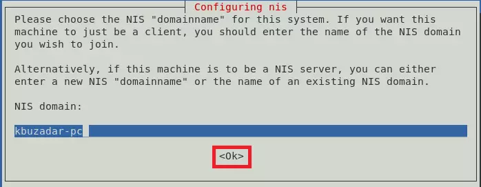 Hur man installerar och konfigurerar NIS Server på Debian 10? 7068_4