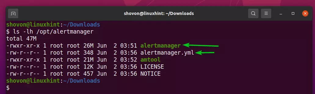 Kako namestiti in konfigurirati Prometheus Alert Manager na Ubuntu 20.04 LTS 7072_10