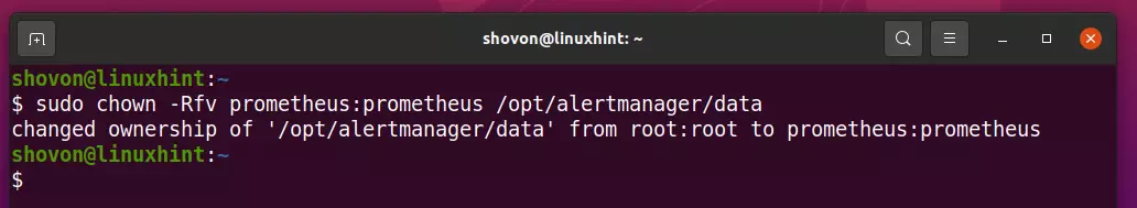 Kako namestiti in konfigurirati Prometheus Alert Manager na Ubuntu 20.04 LTS 7072_12