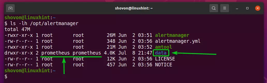 วิธีการติดตั้งและกำหนดค่า Prometheus Alert Manager บน Ubuntu 20.04 LTS 7072_13