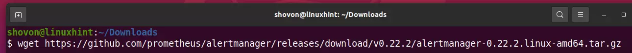 Nola instalatu eta konfiguratu Prometheus Alert Manager Ubuntu 20.04 LTS-n 7072_2