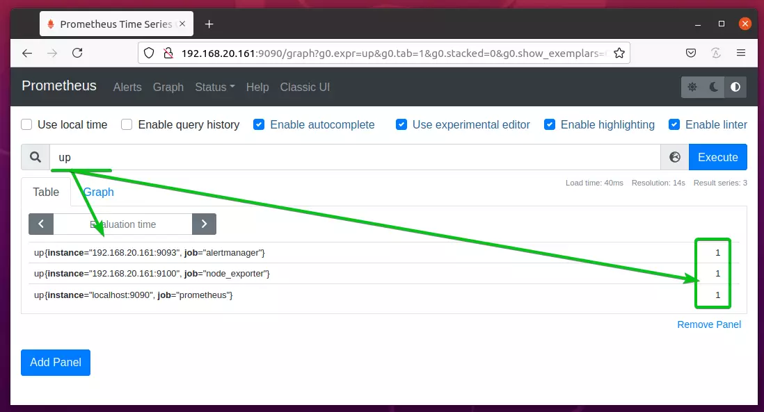 Nola instalatu eta konfiguratu Prometheus Alert Manager Ubuntu 20.04 LTS-n 7072_27