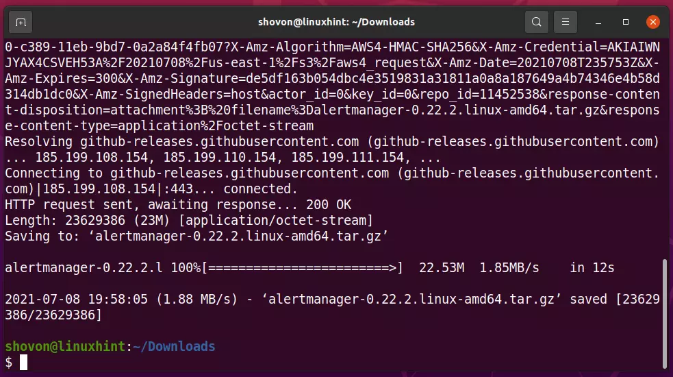 Com instal·lar i configurar Prometheus Alert Manager a Ubuntu 20.04 LTS 7072_4