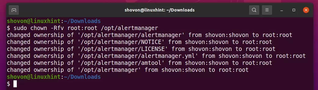 Kako namestiti in konfigurirati Prometheus Alert Manager na Ubuntu 20.04 LTS 7072_9