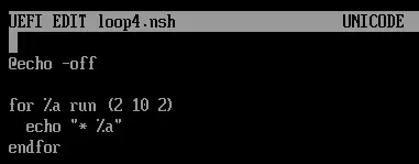 UEFI ಶೆಲ್ ಸ್ಕ್ರಿಪ್ಟಿಂಗ್ ಟ್ಯುಟೋರಿಯಲ್ 7074_116