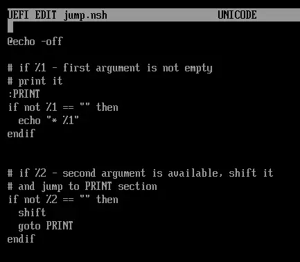 Návod na skriptovanie UEFI Shell 7074_119