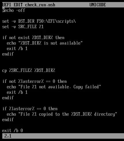 UEFI Kabuk Komut Dosyası Eğitimi 7074_98