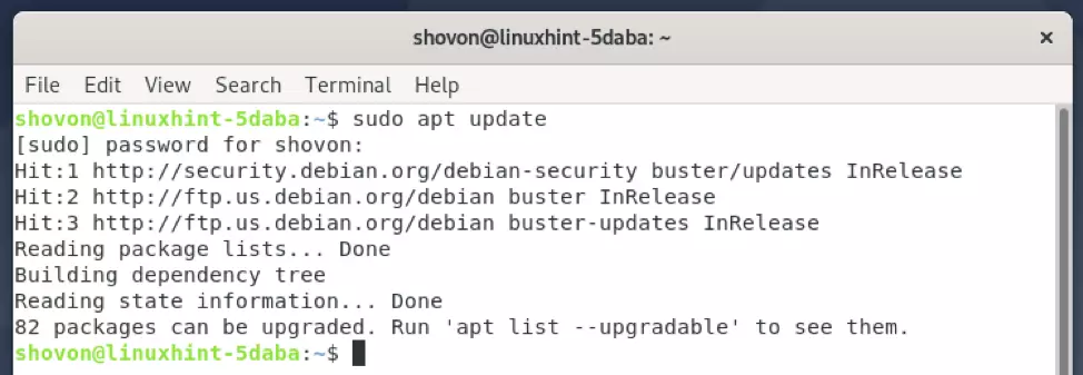 Comment activer le partage d'écran sur Debian 10 7078_6
