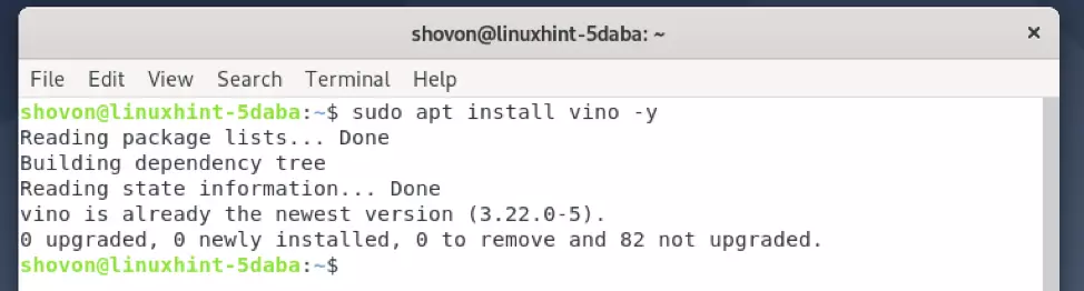 Comment activer le partage d'écran sur Debian 10 7078_8