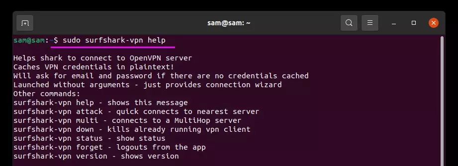 ວິທີການປົກປ້ອງລະບົບ Ubuntu Linux ຂອງທ່ານດ້ວຍ SurfShark VPN 7081_11