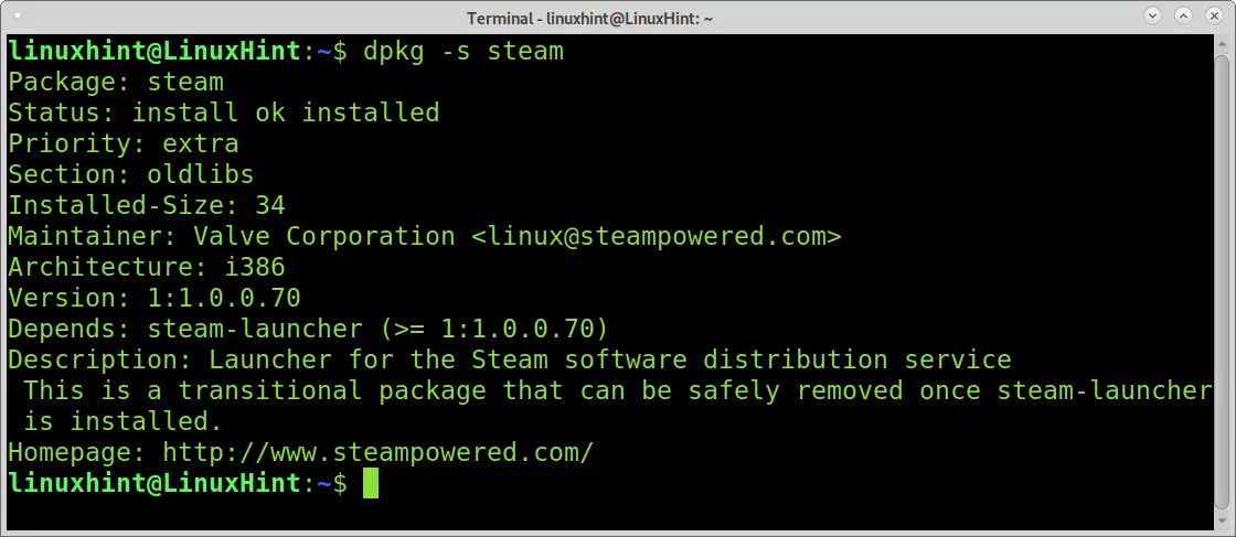 Wie überprüfe ich, ob ein Paket auf Debian und Ubuntu installiert ist? 7091_1