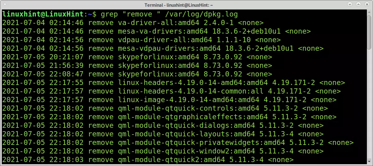 Wie überprüfe ich, ob ein Paket auf Debian und Ubuntu installiert ist? 7091_14