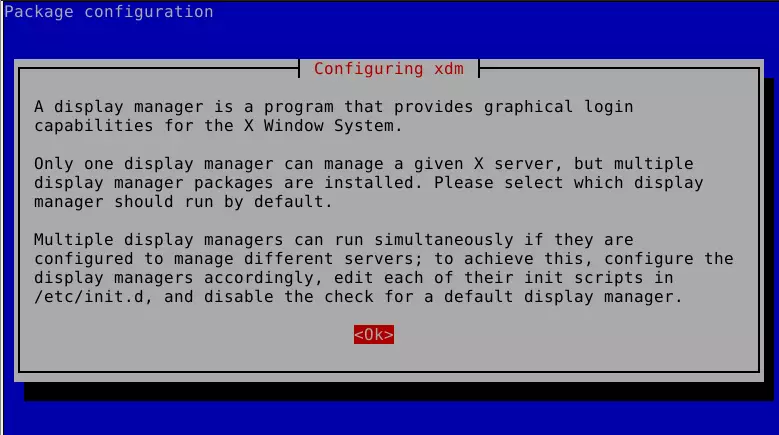 Come modificare il display manager predefinito in Debian Linux 7097_16