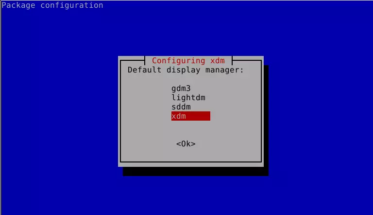 Come modificare il display manager predefinito in Debian Linux 7097_17