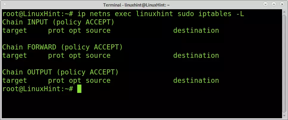 Hoe kinne jo Linux Network Namespace brûke 7109_13