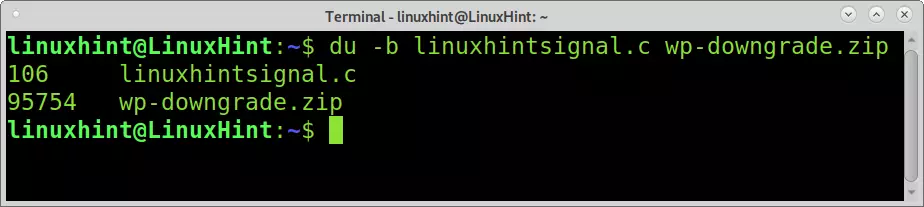 Linux Wc -C baitide loendamise võimalus 7110_10