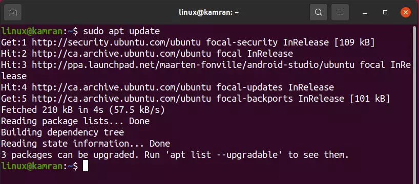 برنامج Android Studio Ubuntu التعليمي 7155_5