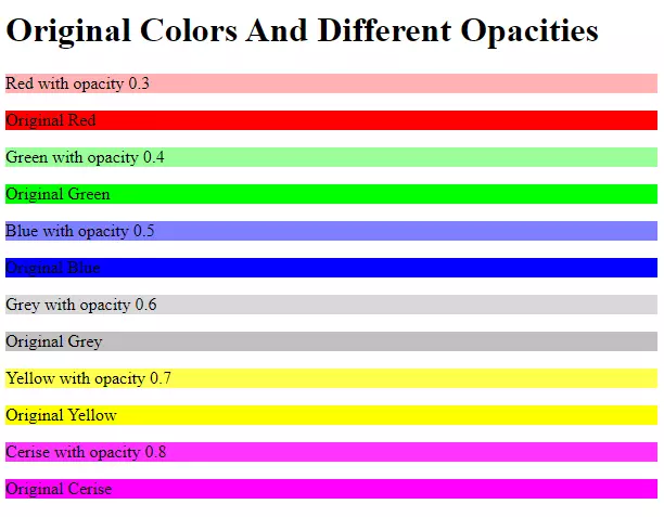 Opacity Warna Latar Belakang CSS 7192_9