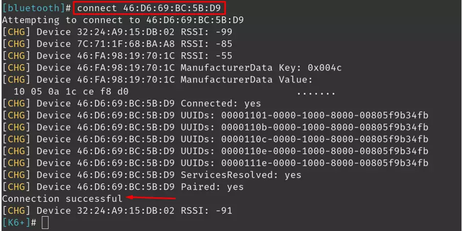 Pop!_OS боюнча bluetooth менен кантип туташса болот 7197_7