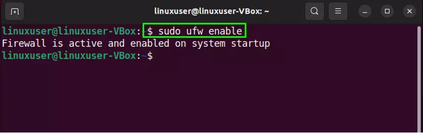 Ubuntu 22.04'та UFW белән Firewall'ны ничек урнаштырырга 71_4