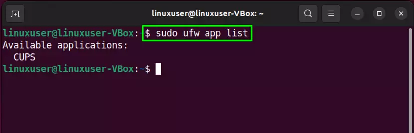 Kumaha Nyetél Firewall sareng UFW dina Ubuntu 22.04 71_9
