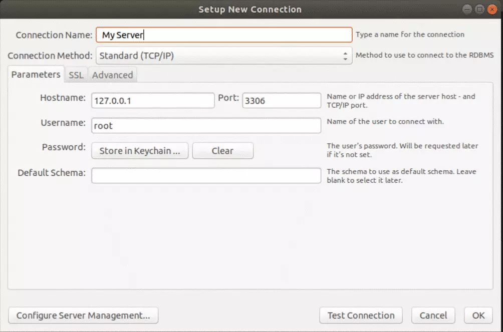 Indlela yokufaka nokusebenzisa i-MySQL Workbench ku-Ubuntu 725_10